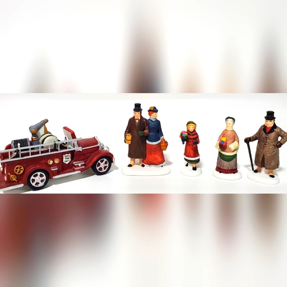 Department 56 | Holiday | Department 56 City Fire Dept Fire Truck 55476 ...
